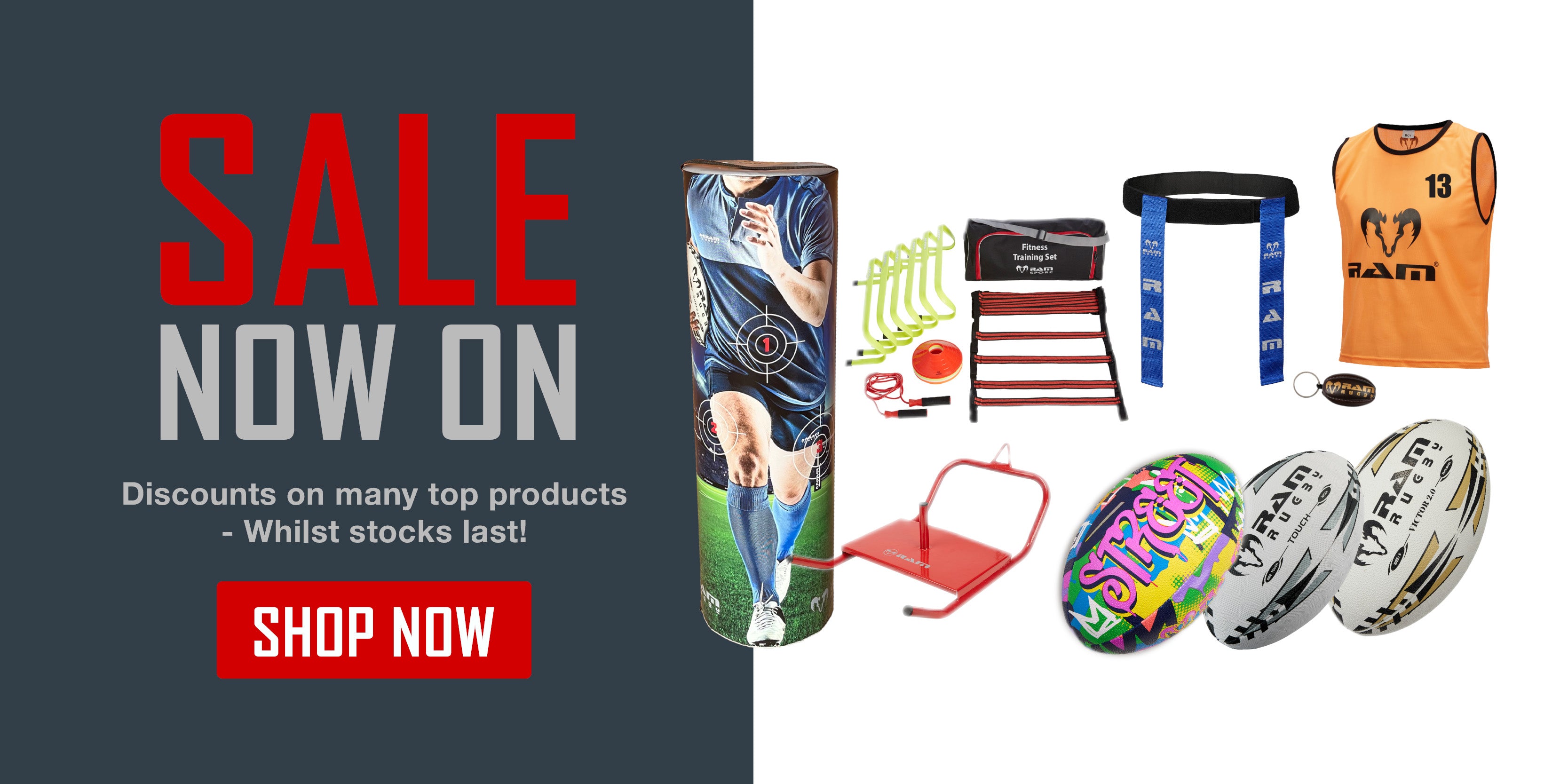 Ram Rugby - Suppliers of Rugby Balls, Training & Ground Equipment