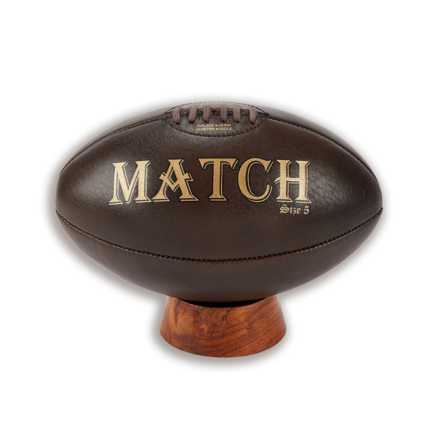 Vintage Style Leather Rugby Ball - Ram Rugby